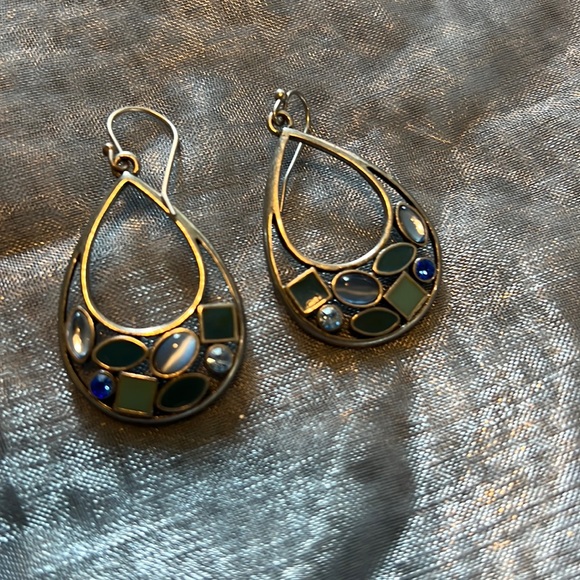 Jewelry | Tear Drop Stone Earrings | Poshmark